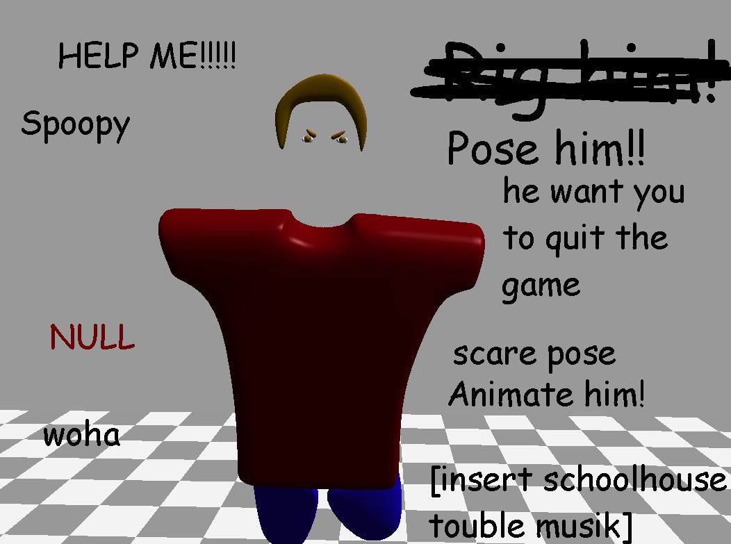 Null Remade in Anim8or 3D Model