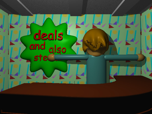 Johnny 3D Anim8or Model V.1.0 3D Model