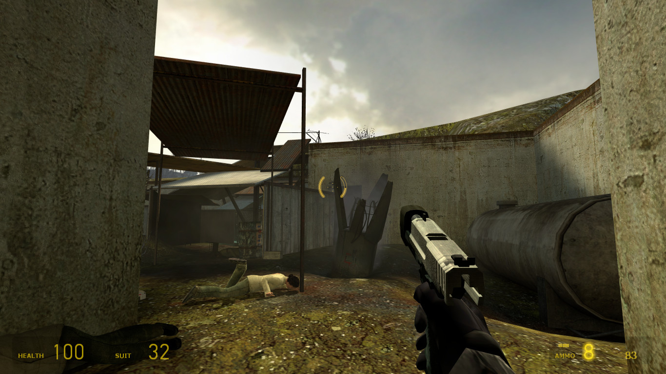 Half Life 2 Beta Pistol 2002 3D Model