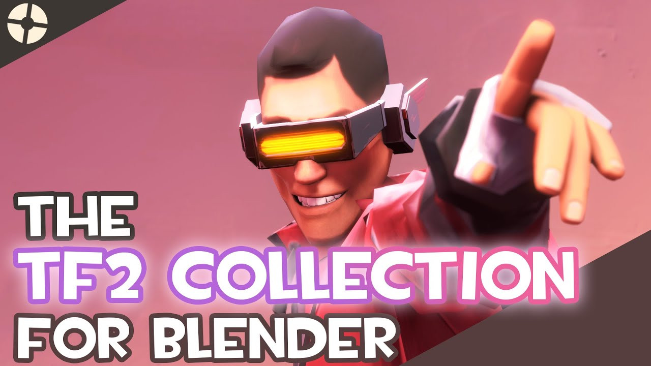 Ultimate TF2 Blender Port 3D Model