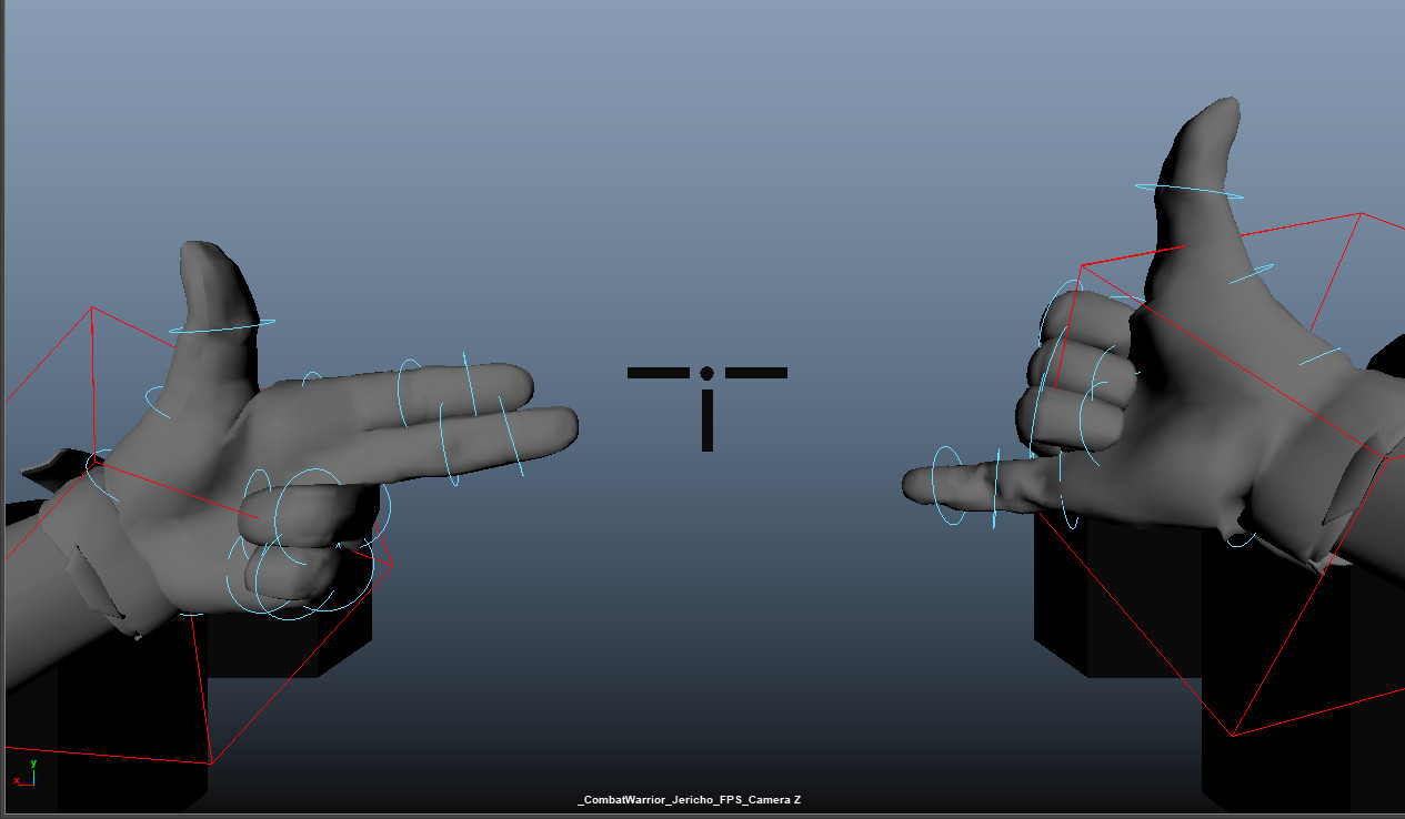 MWII FPS Rig for Maya 3D Model