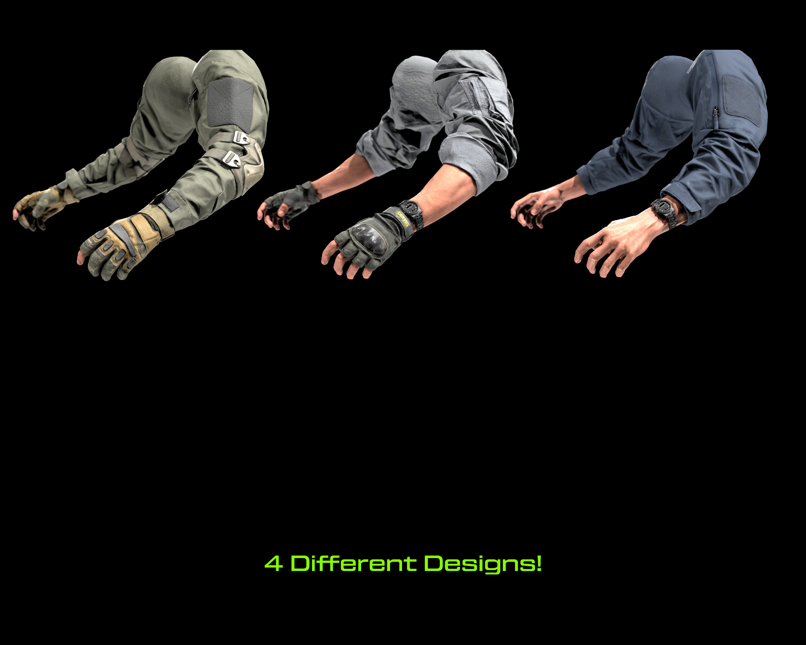 MWII FPS MultiRig for Maya 3D Model