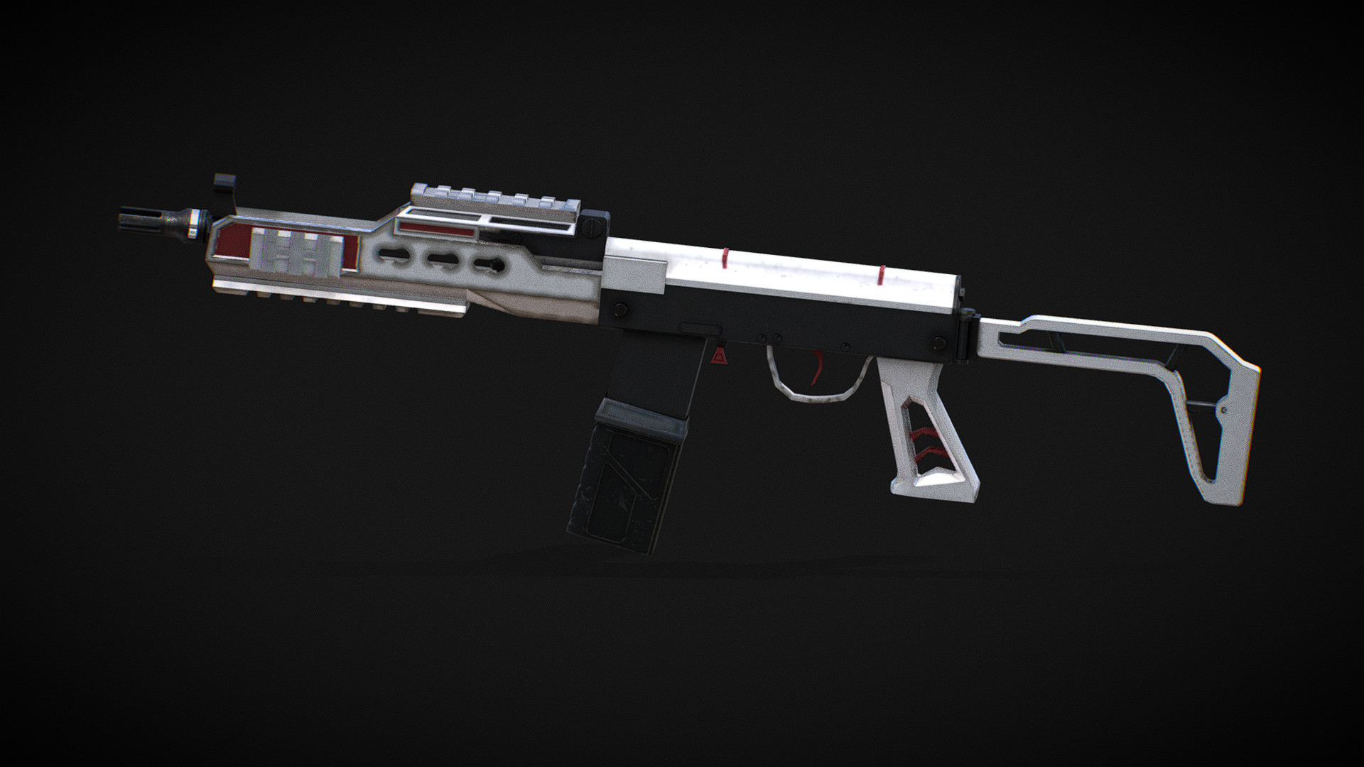 Type 79 SMG 3D Model