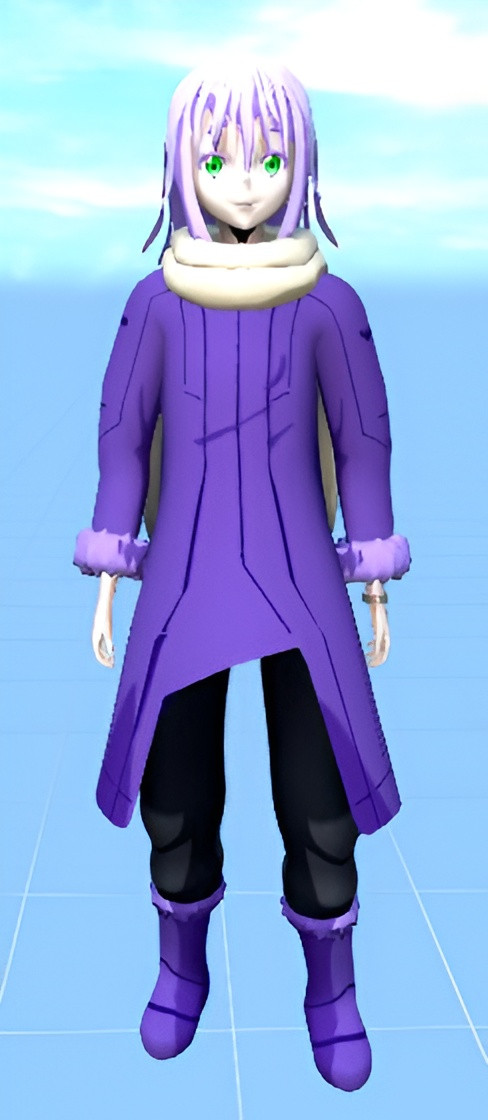 Rimuru Tempest (Purple Retexture) 3D Model