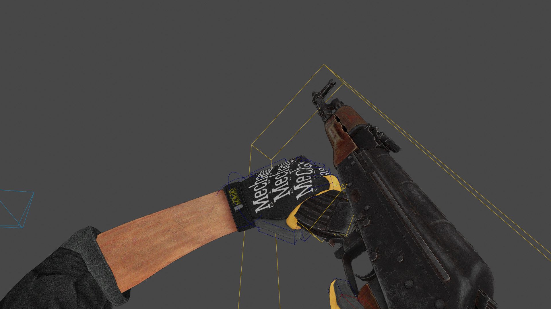 Counter Strike: Source Blender Rig 3D Model