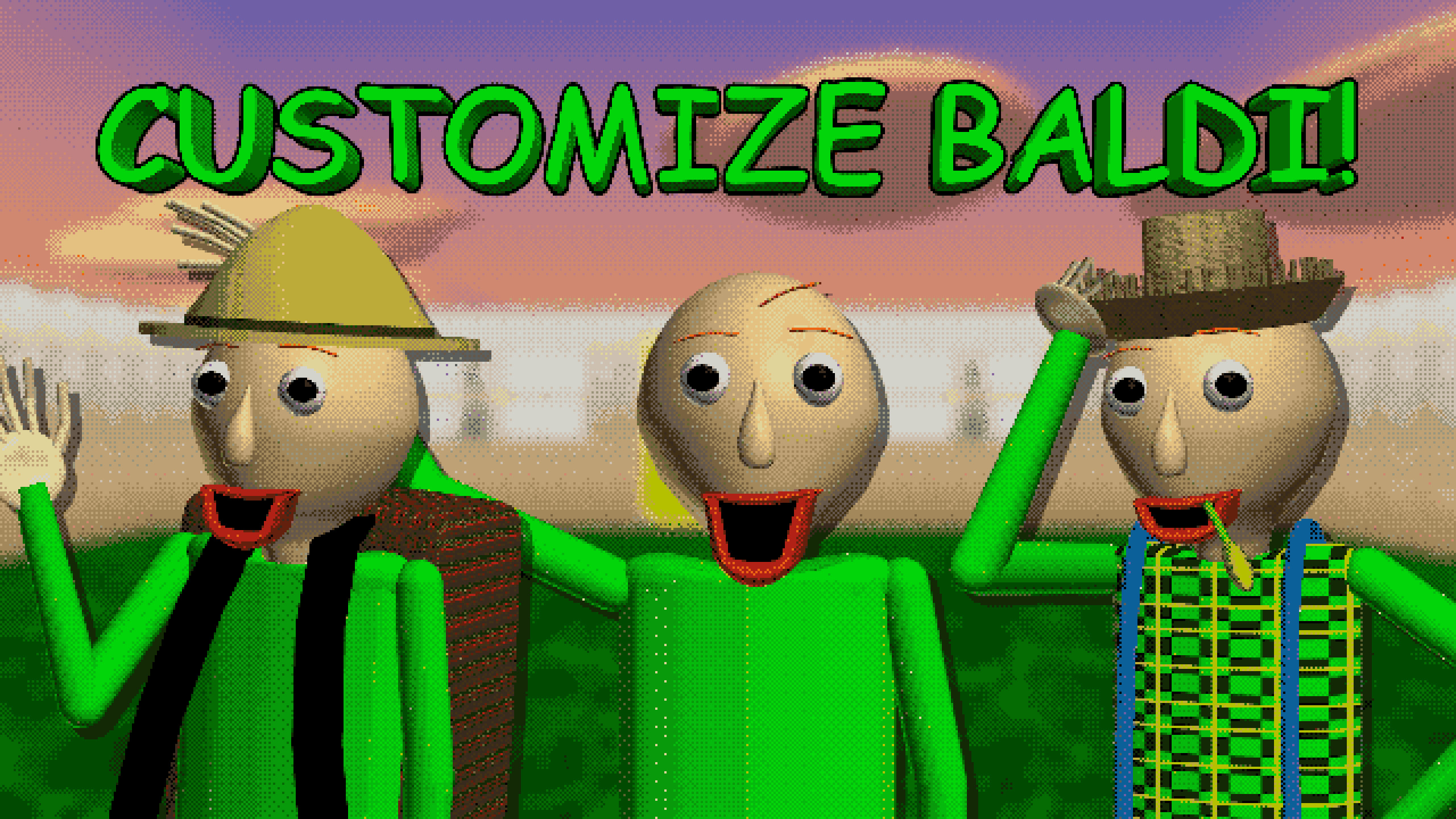 Baldi's 3D Anim8or Model V8 3D Model