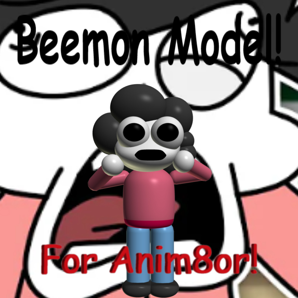 Beemon Model 3D Model