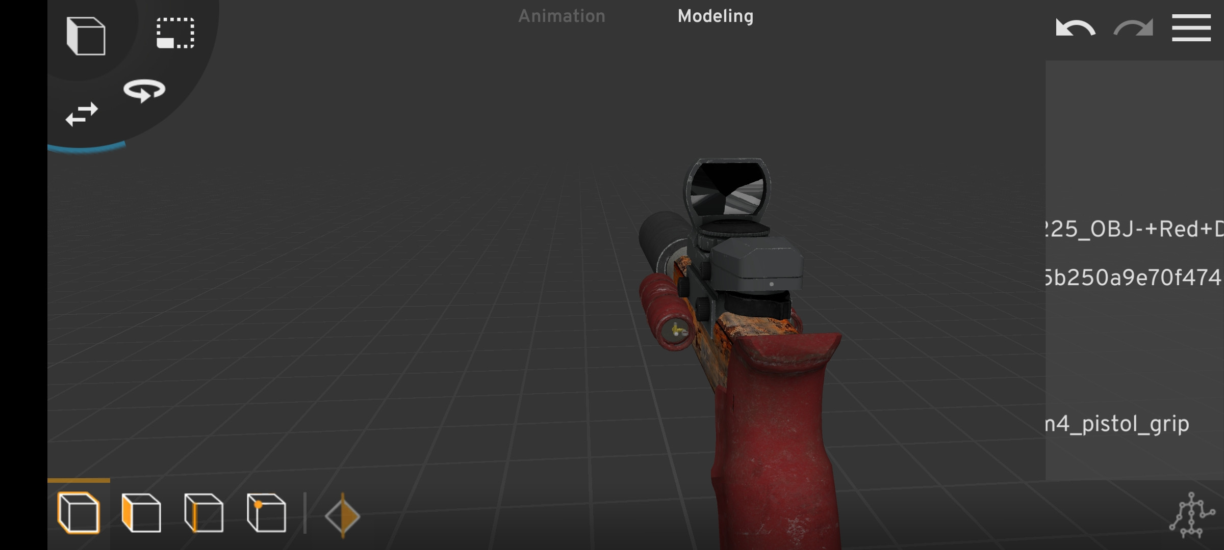 Poor man's handgun 3D Model