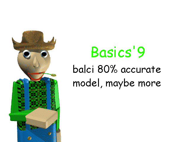 Basic9 Balci Model! 3D Model