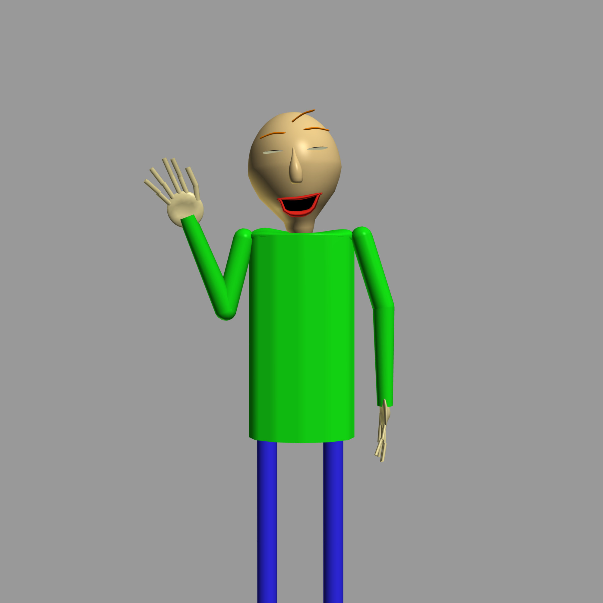 Baldi Model V0.1 3D Model