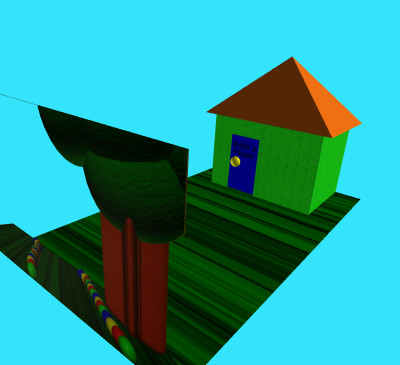 Baldi Baldimore model (anim8or) 3D Model