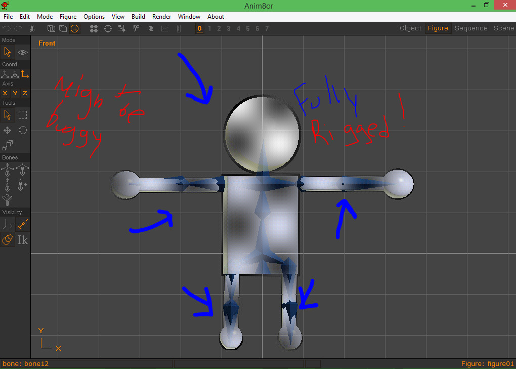 Cell Shaded Rig! 3D Model