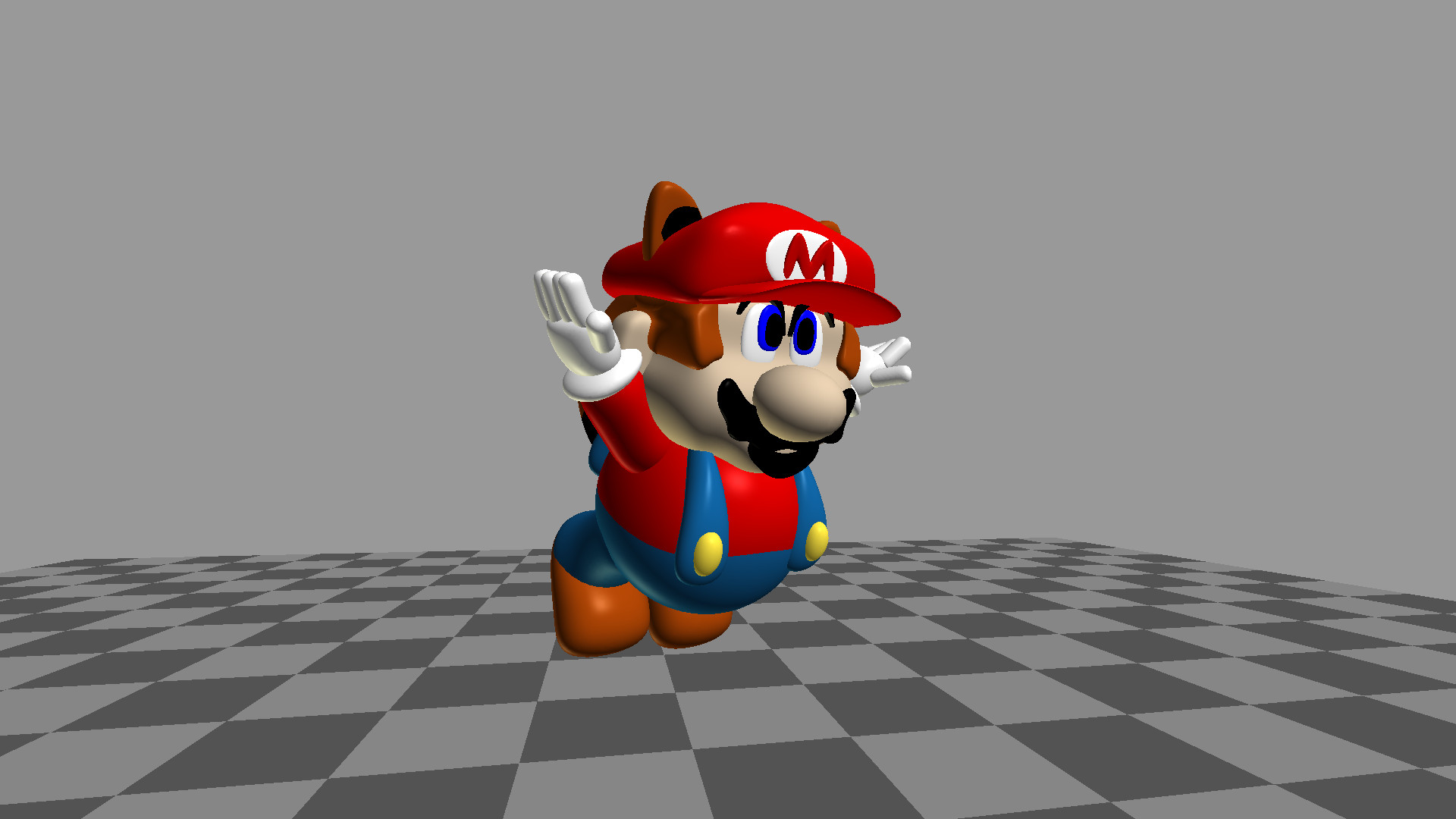 Super Mario Anim8or Model (V2) 3D Model