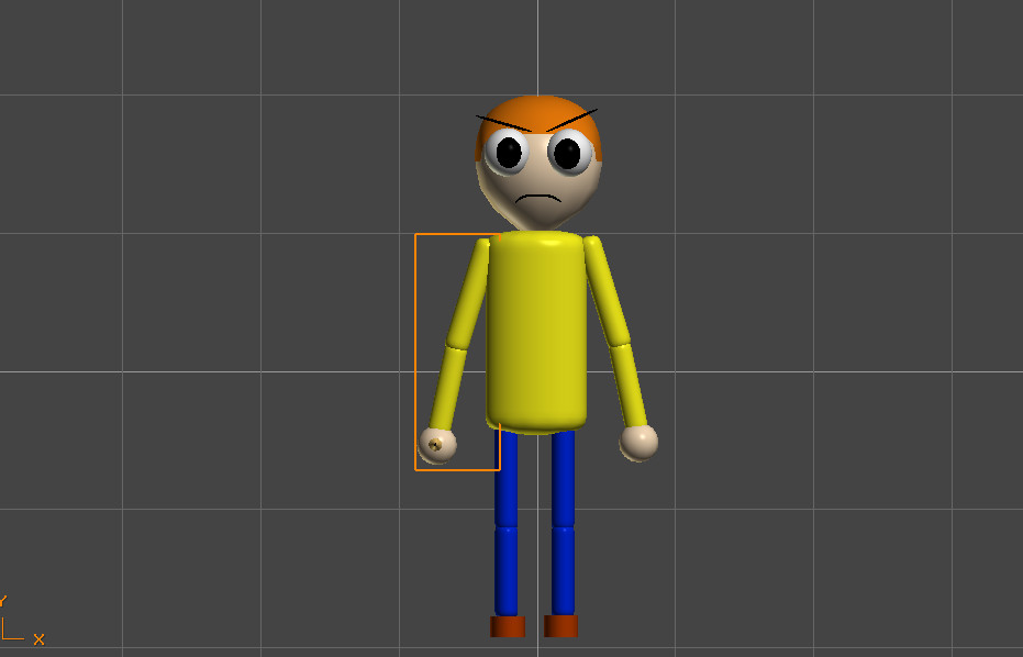 Pencil boy model by JTRS 3D Model