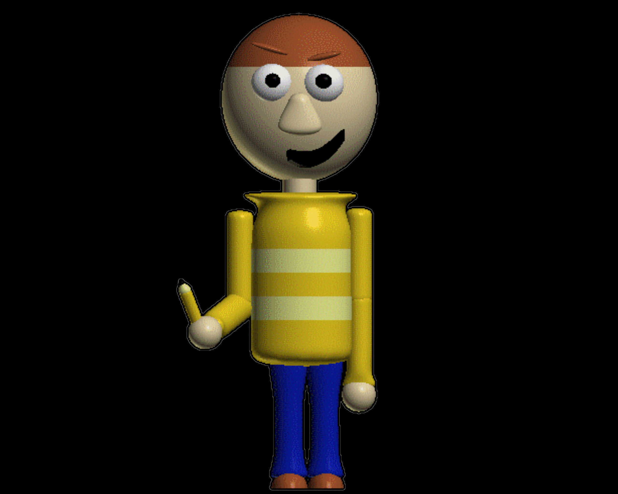 Pencil Boy 3D Model