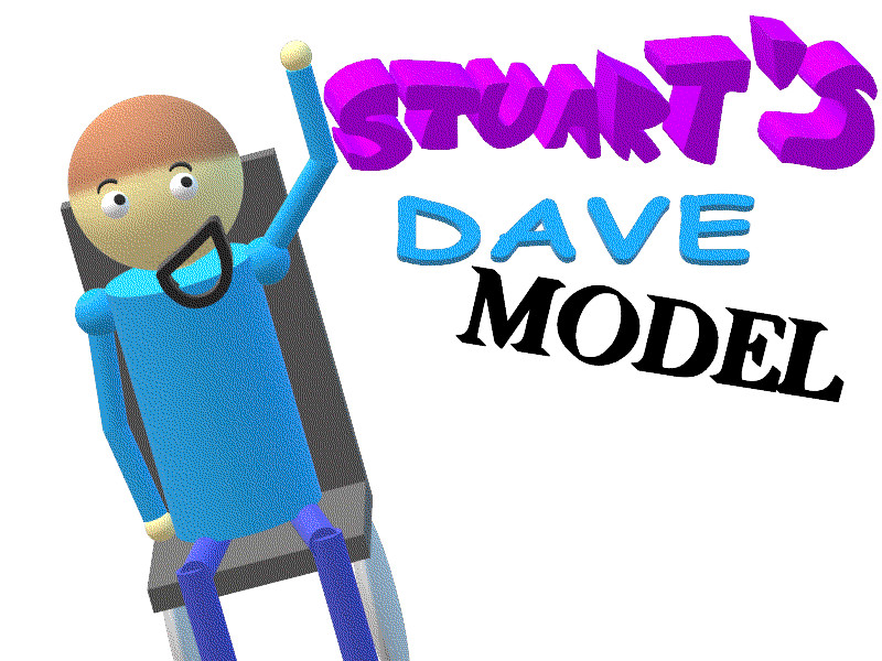 DFACR Dave Model 3D Model