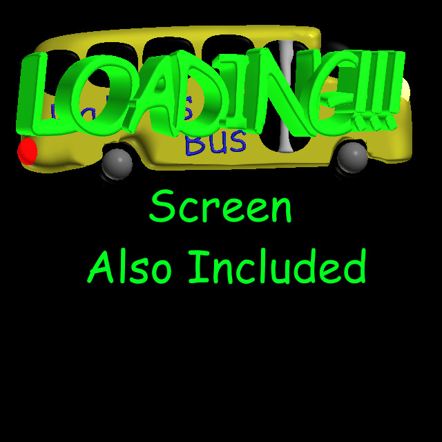 Baldi's Bus Anim8or Model 3D Model