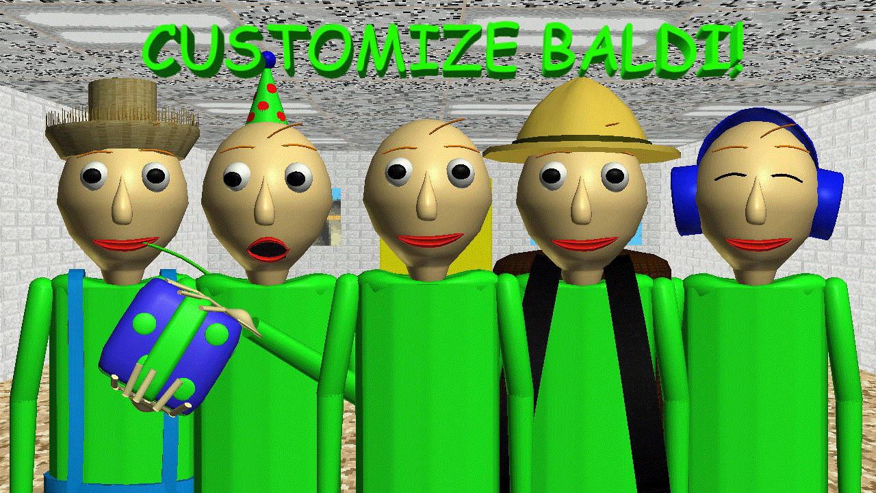 B.M.R BALDI MODEL RELEASE! (P3D) 3D Model