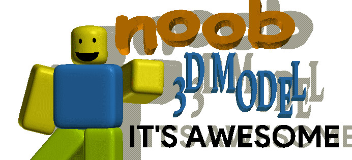 Roblox Noob Model 3D Model