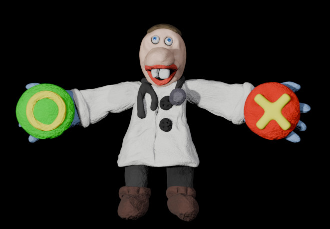 Dr Reflex model v1.1A BLENDER 3D Model