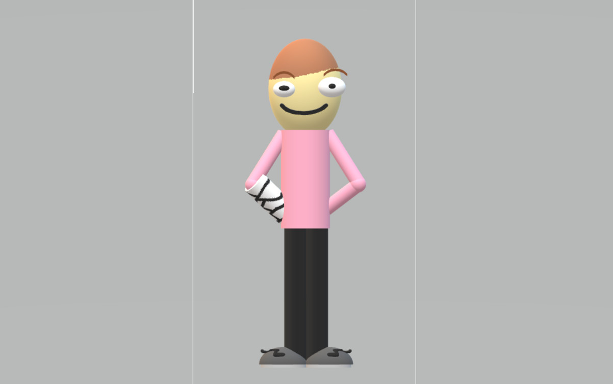 [READ DESC] Carl 3D model recreation 3D Model