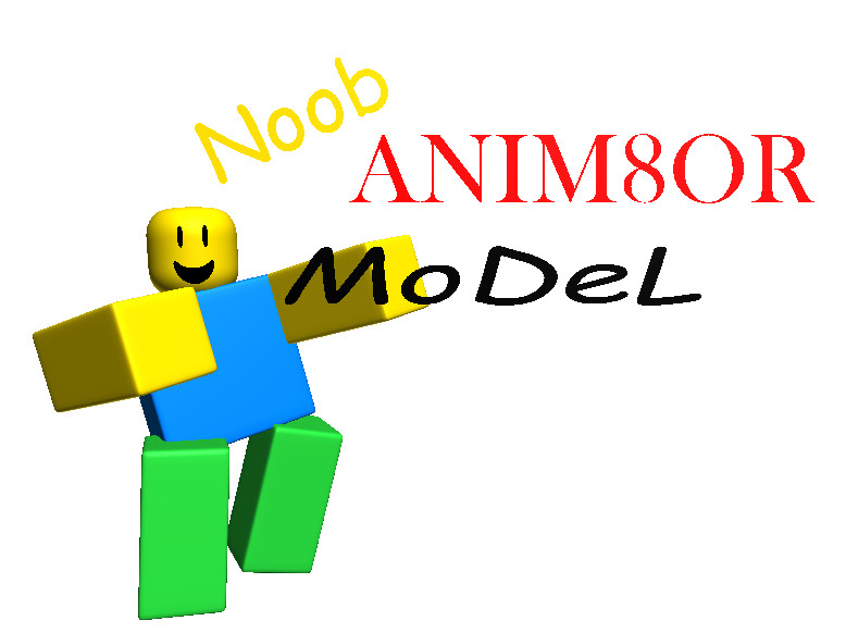 Noob anim8or model 3D Model