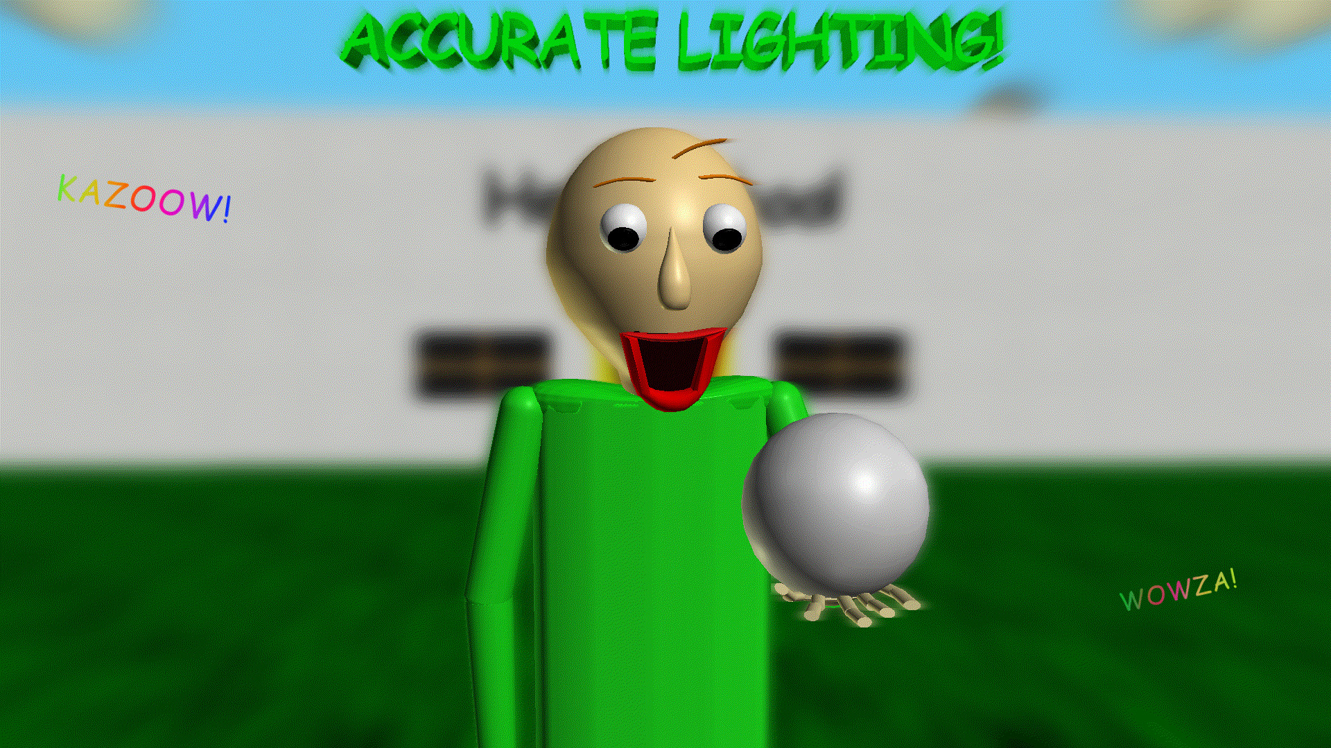 B.M.R ACCURATE BALDI MODEL UPDATE 3! (P3D) 3D Model