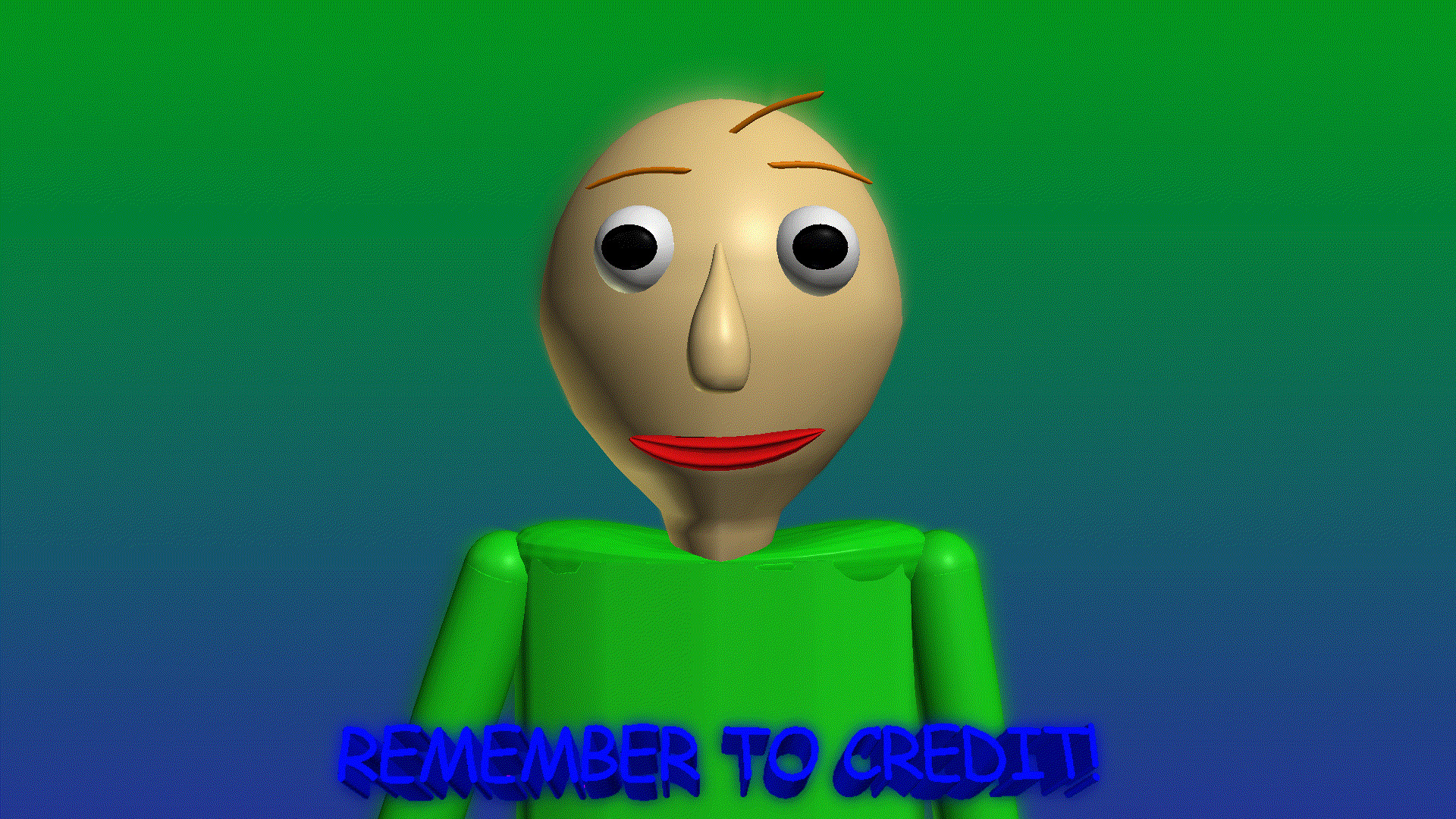 B.M.R ACCURATE BALDI MODEL UPDATE 3! (P3D) 3D Model