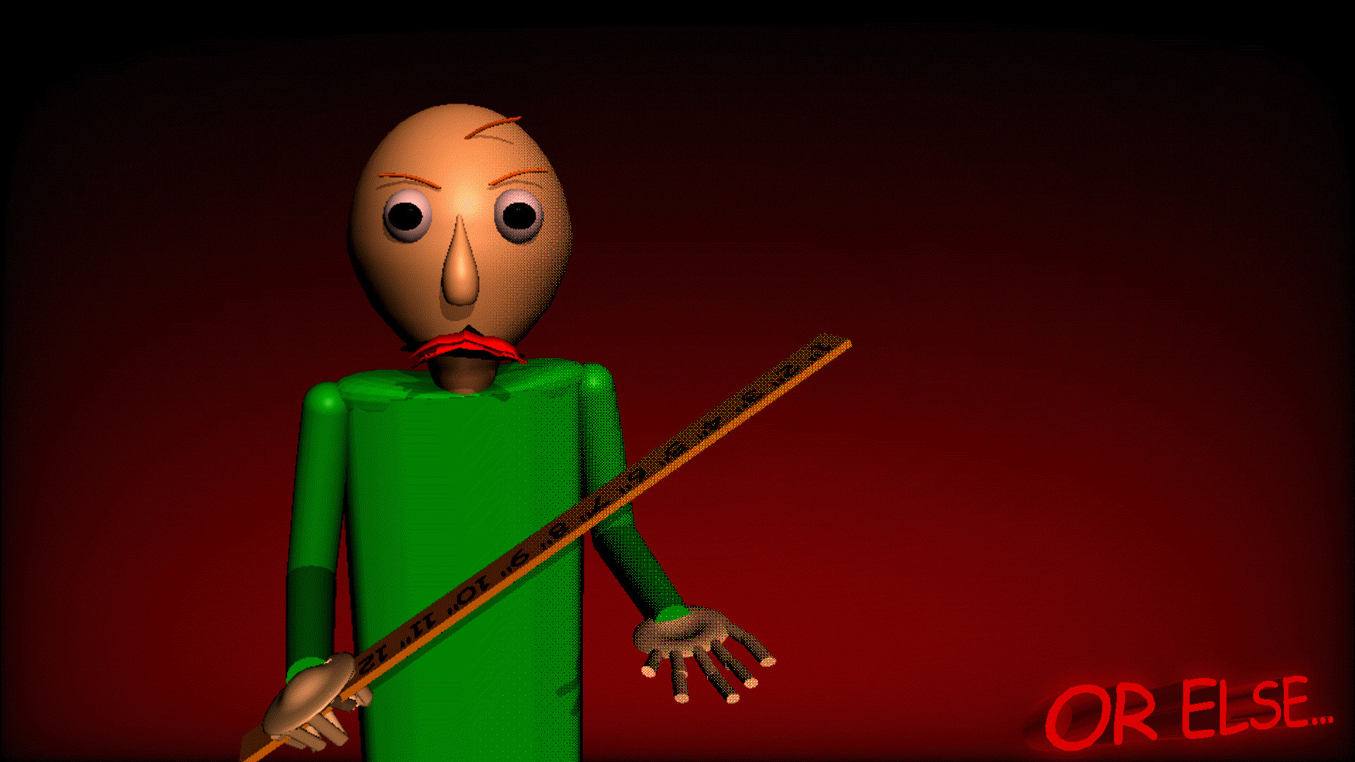 B.M.R ACCURATE BALDI MODEL UPDATE 3! (P3D) 3D Model