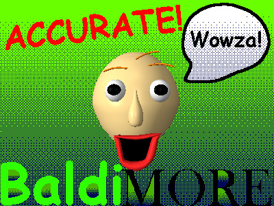 Riyan's Old BaldiMore Model Release V2! 3D Model