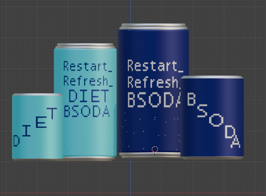 BSODA Model For Blender 3D Model