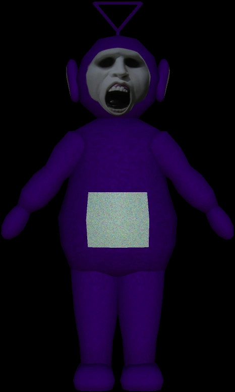 Tinky winky and Guardian 3D Model
