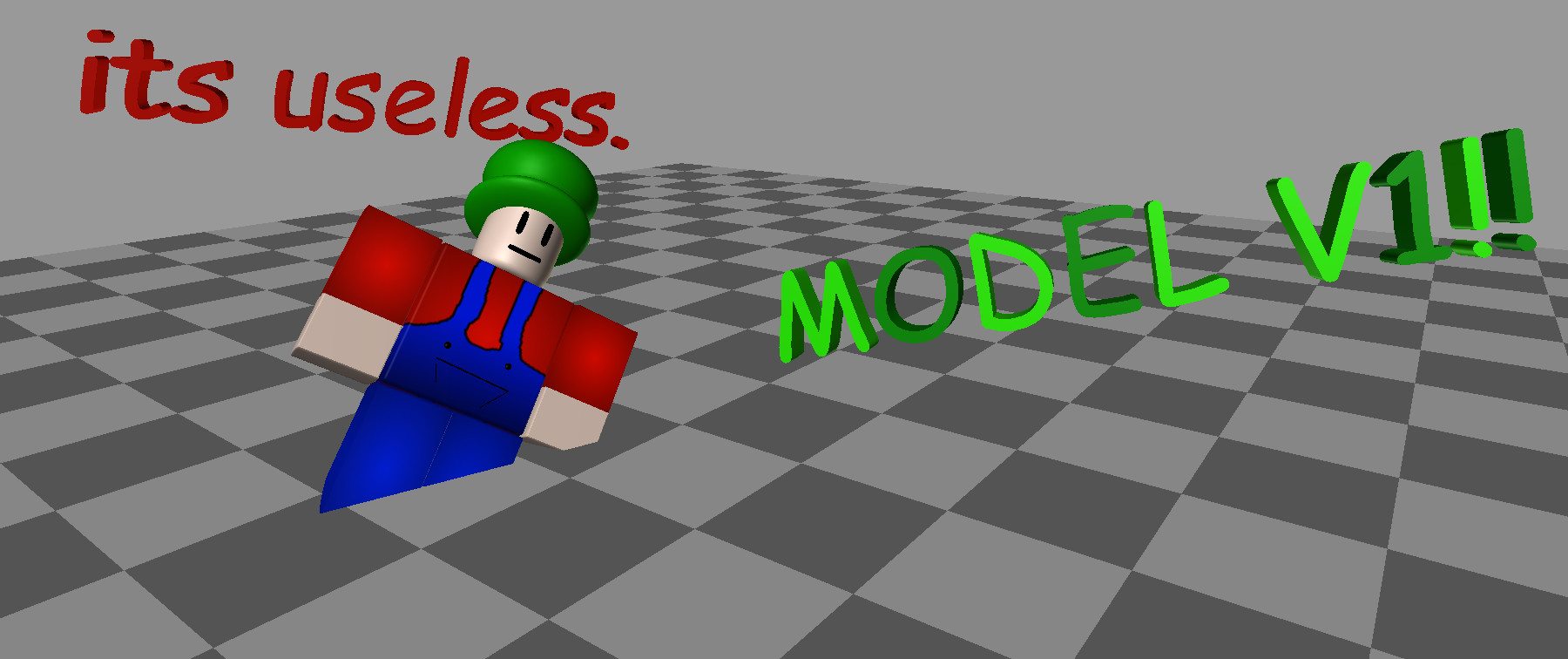 Anim8or BloxyB V1 3D Model