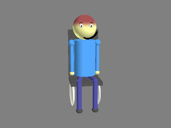 Dave - DFAC Remastered (Anim8or) 3D Model