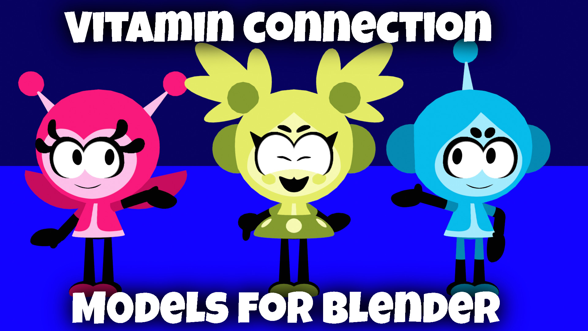 Vitamin connection models for blender! (UPDATE) 3D Model