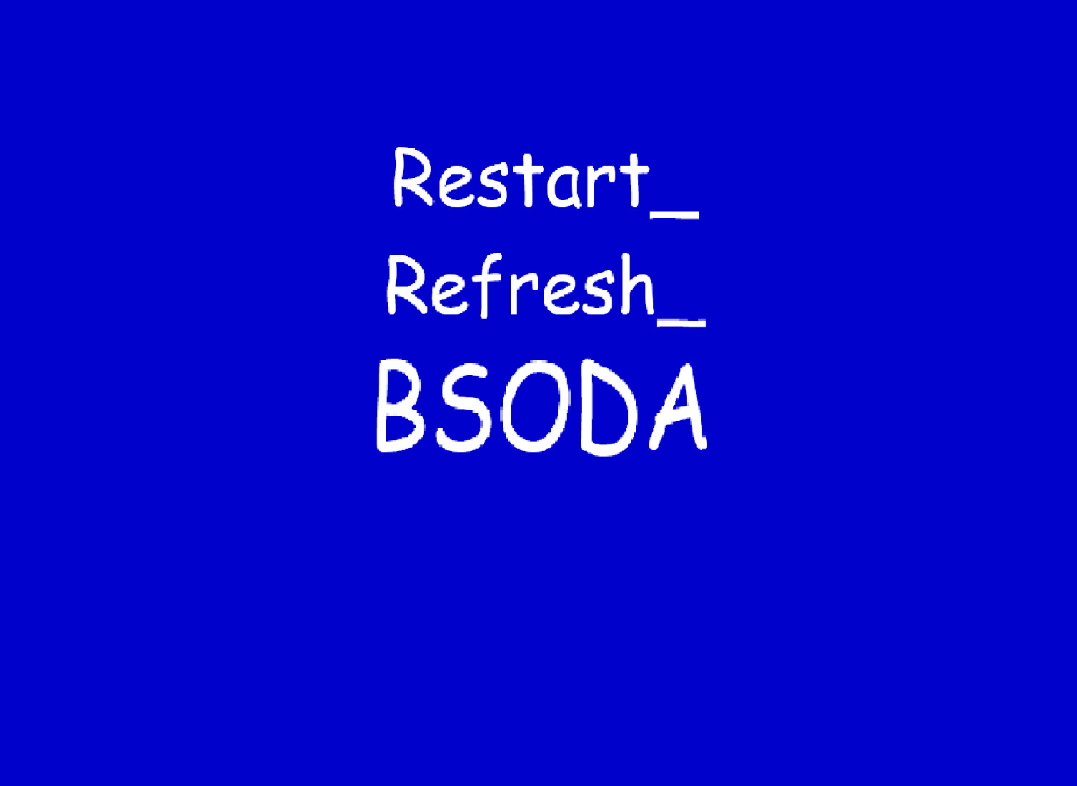 BSODA 3D Anim8or model V1 3D Model