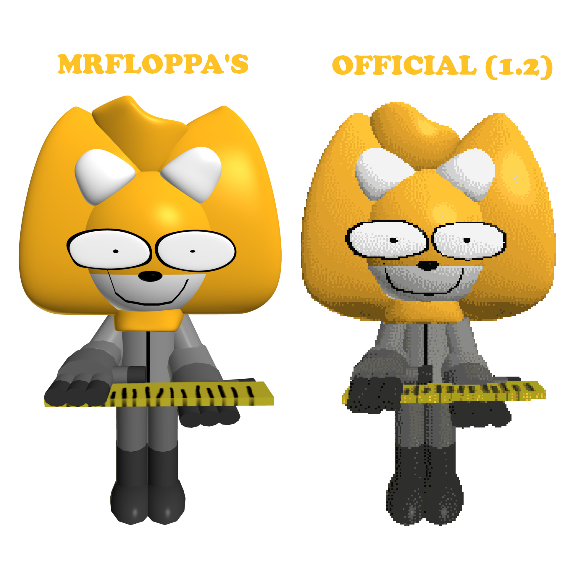 Foxo Model for Anim8or! (1.1) 3D Model