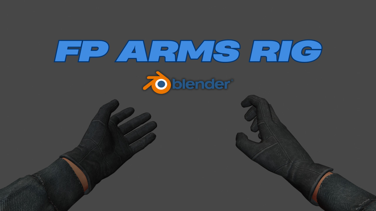 FP Arms Rig 3D Model