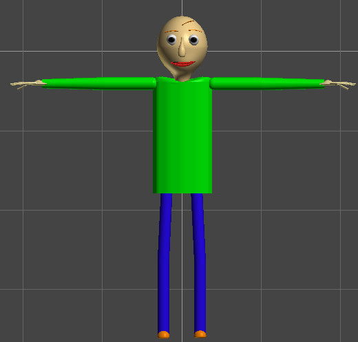 G4MEZ BALDI MODEL (reupload) 3D Model