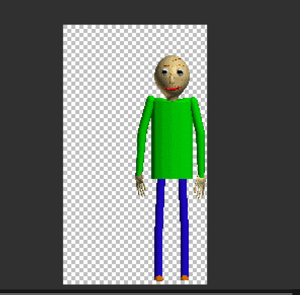 G4MEZ BALDI MODEL (reupload) 3D Model