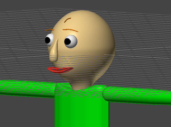 G4MEZ BALDI MODEL (reupload) 3D Model