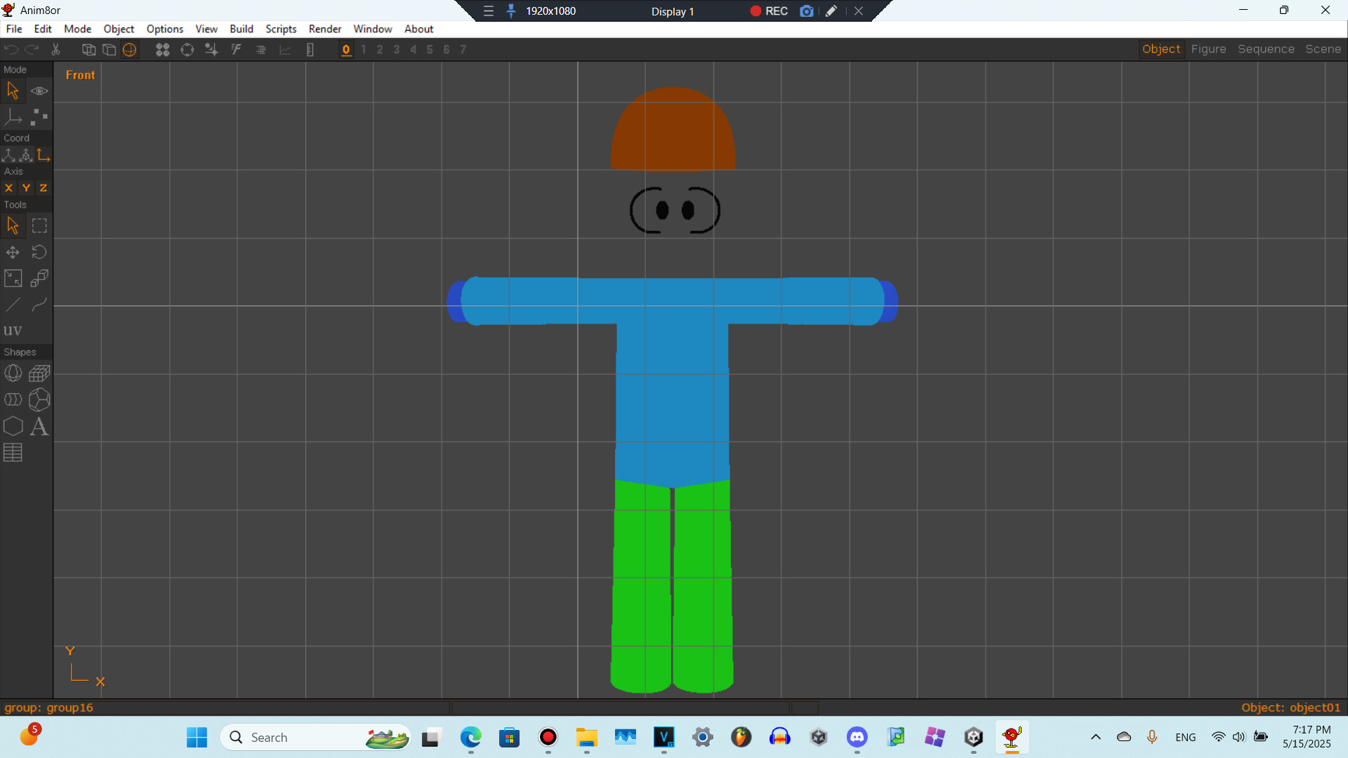 Weil model (MY 2ND ONE MADE) 3D Model