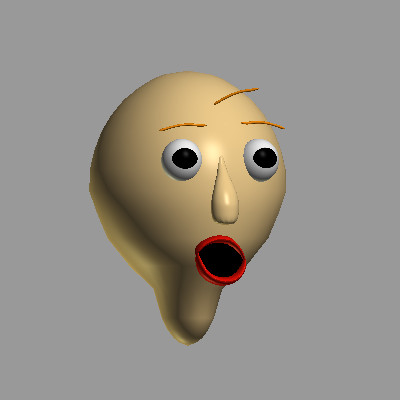 Baldi Model T.B.M 3D Model