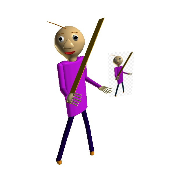 (OUTDATED) Baldi's 3D Model Variant Pack 3D Model