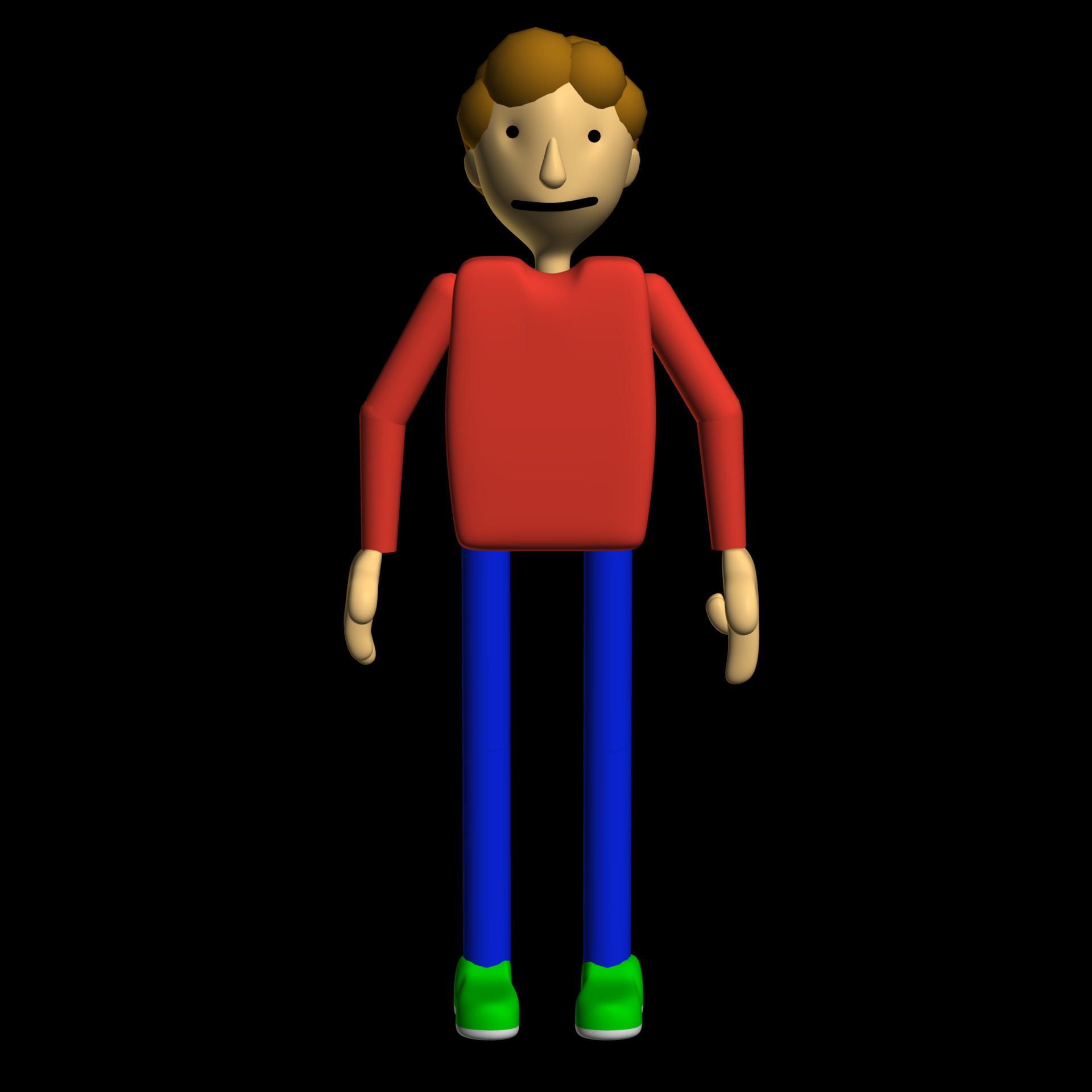 BB+ Student model V2! (Anim8or) 3D Model