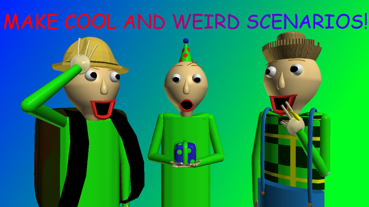 John's Baldi Model V3 3D Model