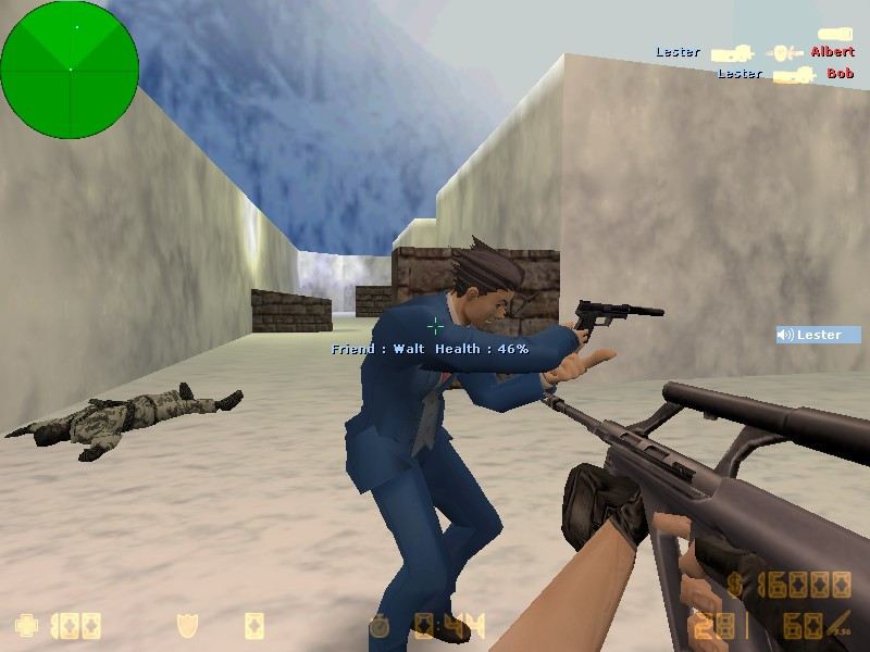 Naruhodo player model for CS1.6 3D Model