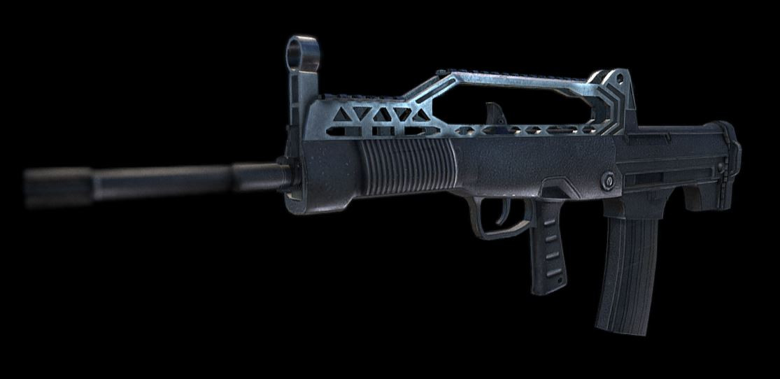 QBZ-97 3D Model