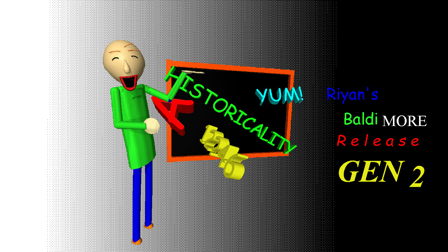 Riyan's BaldiMore Release GEN 2 3D Model