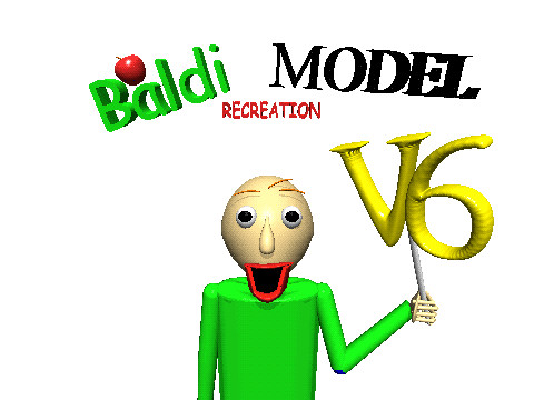 Baldi's model anim8or V6.0 3D Model